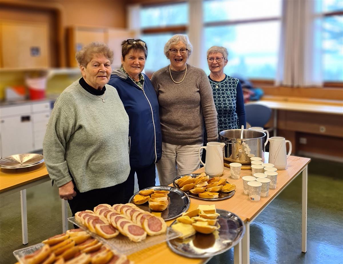 Bollar og kakao – oppvarming til «hopp for hjertet» - Sande kommune